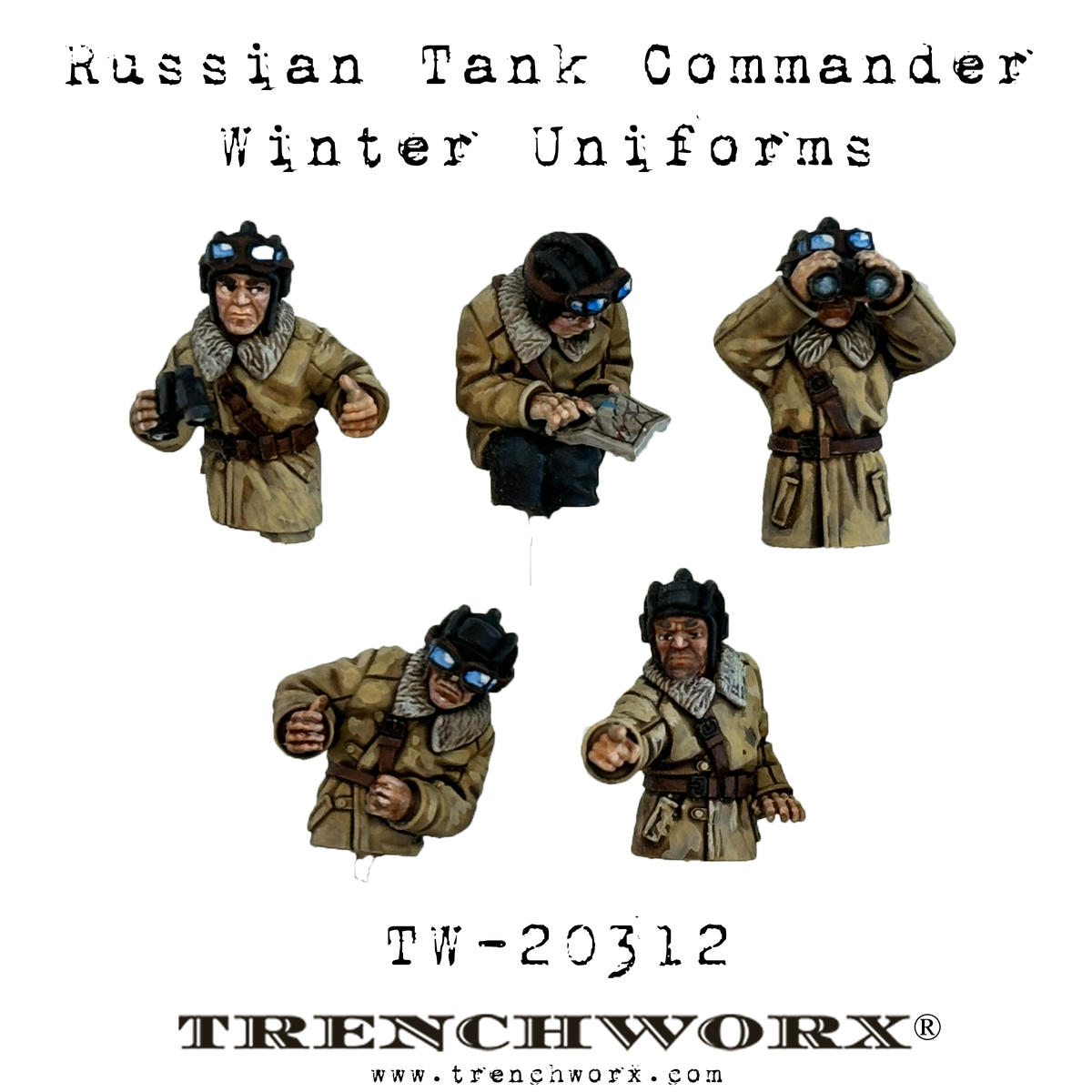 Russian Tank Commanders - Winter Uniforms - Physical – Trenchworx