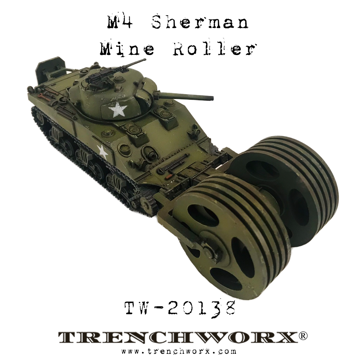 M4 Sherman Mine Roller – Trenchworx