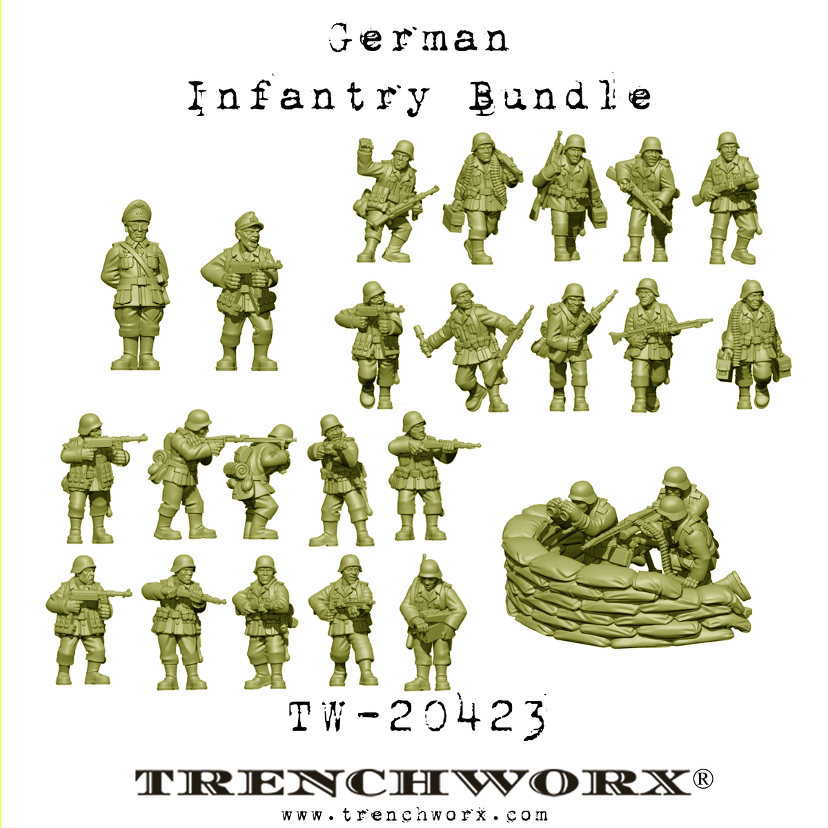 German Infantry Bundle – Trenchworx